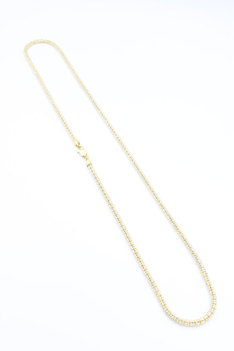 *NEW* 14K Moon Ice Chain (3.3MM || 24" Inches) JTJ™ | Javierthejeweler
