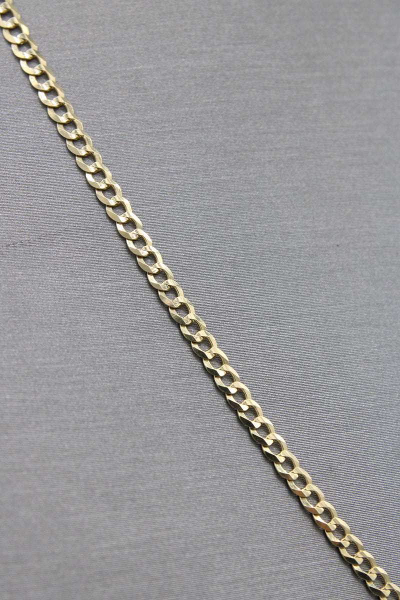 *NEW* 14K Azabache Pendant W/ Solid Cuban Chain (2.5MM - 18" Inches ...