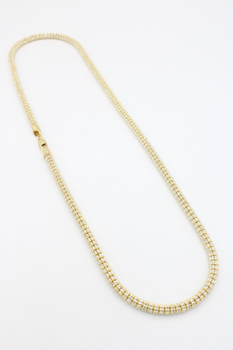 *NEW* 14K Moon Ice Chain (5MM || 24" Inches) JTJ™ | Javierthejeweler