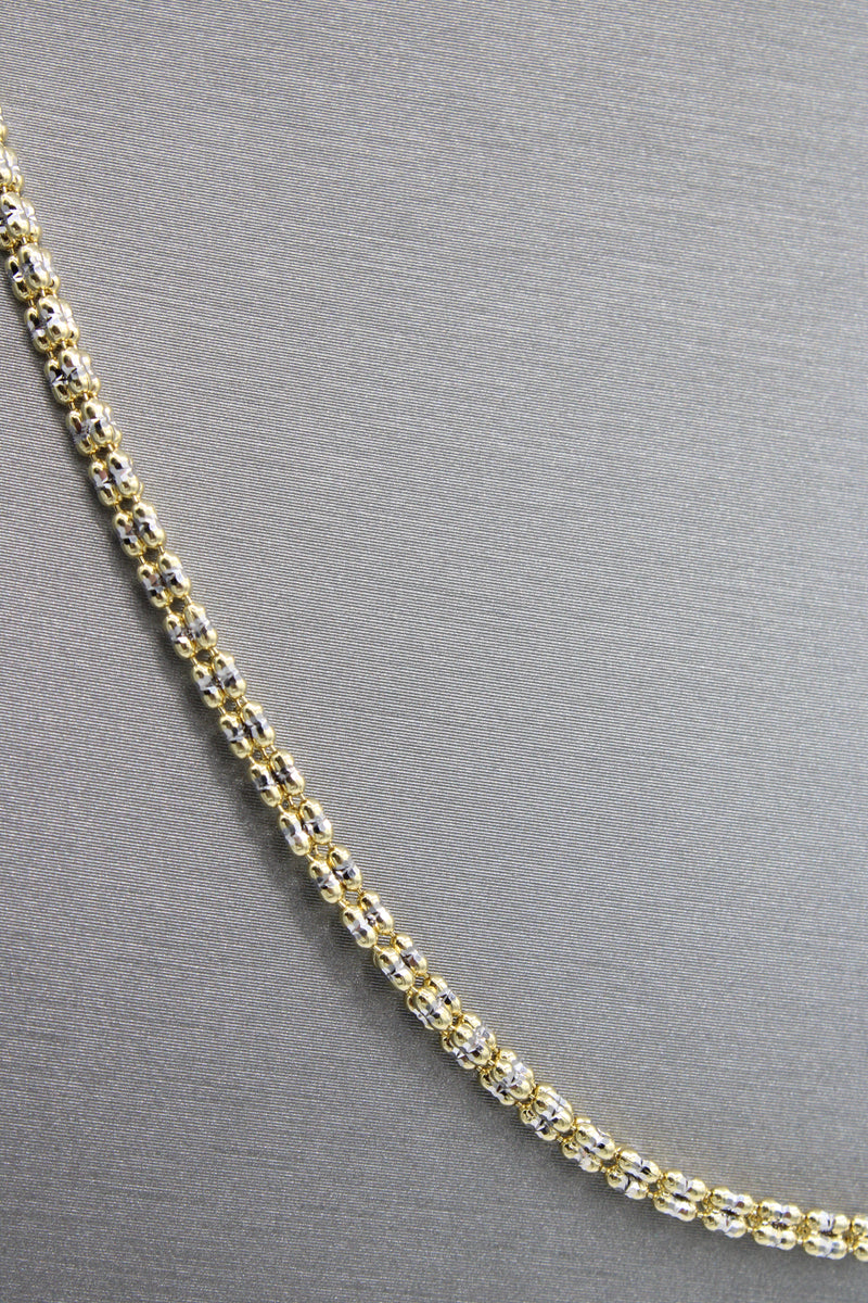 *NEW* 14K Gold Moon Ice Chain (2.5MM - 20" inches) JTJ™ | Javierthejeweler